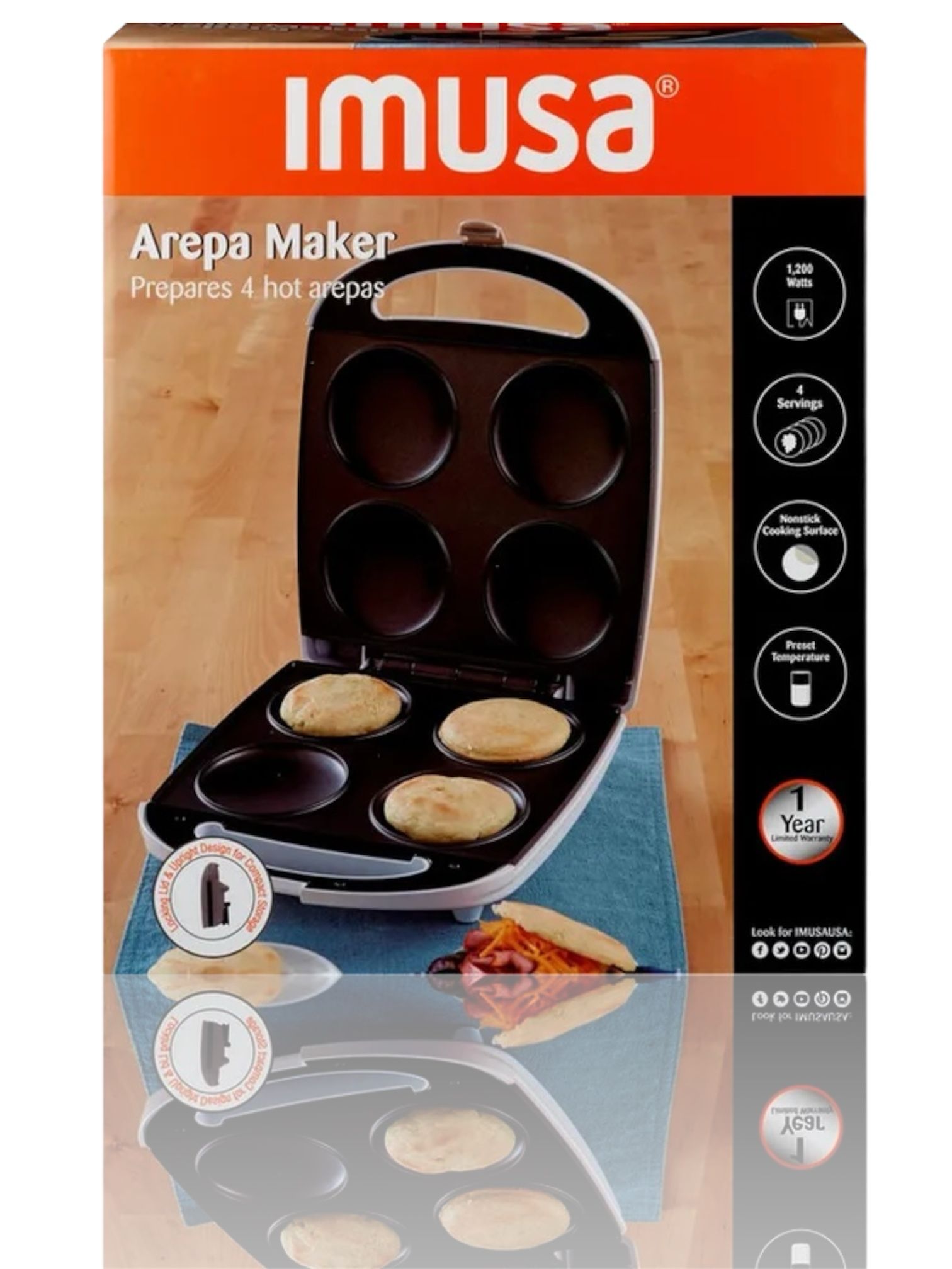 AREPA MAKER IMUSA – Venezuelan Depot